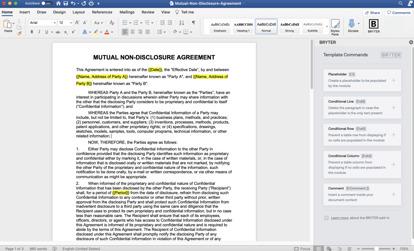 BRYTER Launches New Integration With Microsoft Word