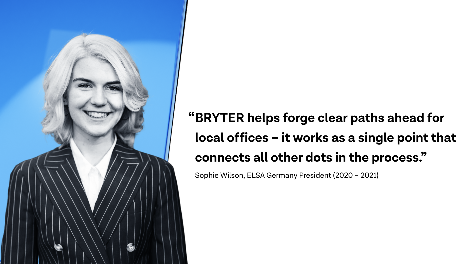 How ELSA Germany standardized internal processes with BRYTER