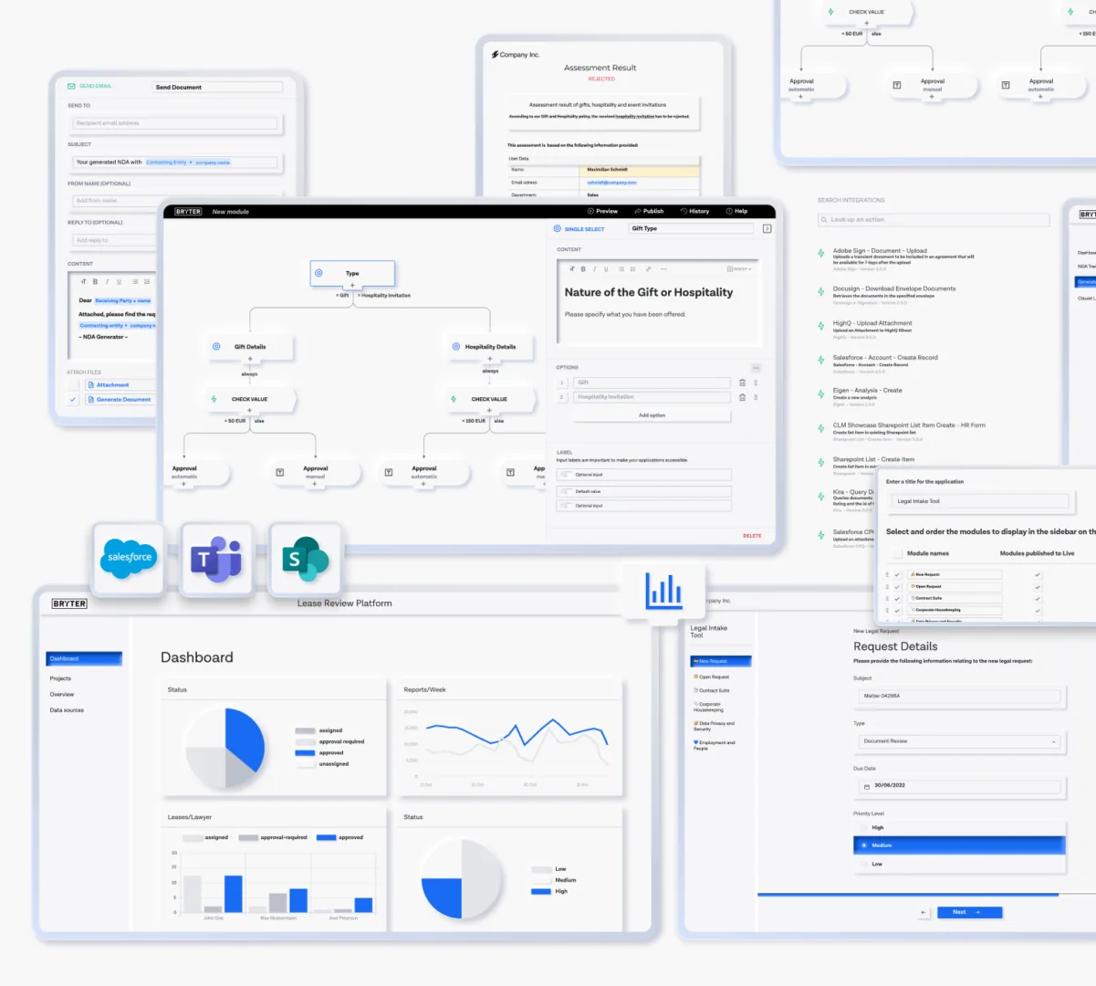 No-code app development for legal and compliance | BRYTER