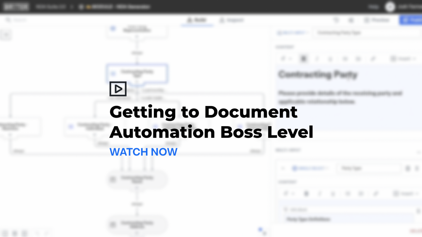 Getting to Document Automation Boss Level: Key Takeaways - BRYTER